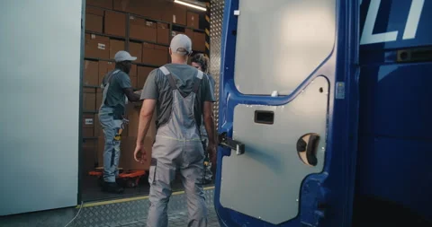 Box Truck Logistics Stock Videos – Royalty-Free HD & 4K Videos
