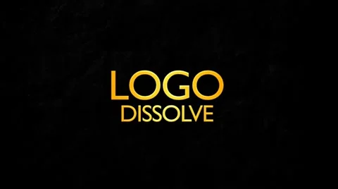 Logo Desolve ~ After Effects Template ~ AE #59303154 | Pond5