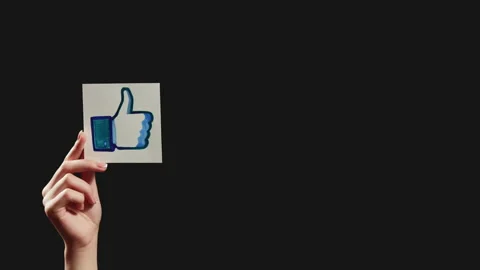 like logo follow social network hand thu... | Stock Video | Pond5