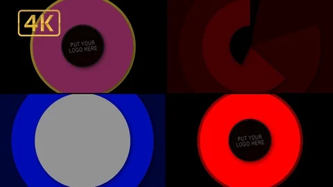 After Effects: Logo Transition circular 4к #124082203