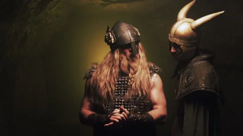 Loki walking around the Thor fearlessly ... | Stock Video | Pond5