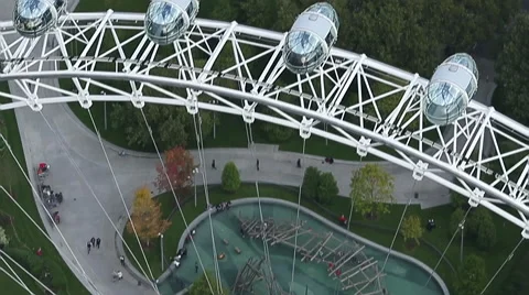 london city aerial helicopter flight urb... | Stock Video | Pond5