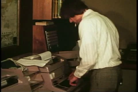 Teletype Stock Footage ~ Royalty Free Stock Videos | Pond5