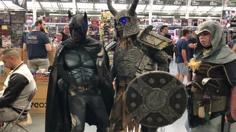 Comic Con Stock Footage ~ Royalty Free Stock Videos | Pond5