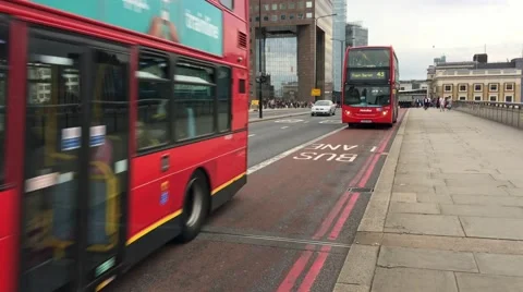 London Bus Front Stock Videos – Royalty-Free HD & 4K Videos