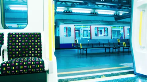 Underground Train Stations Stock Footage ~ Royalty Free Stock Videos ...