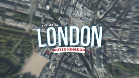 London On The World Map | Stock Video | Pond5