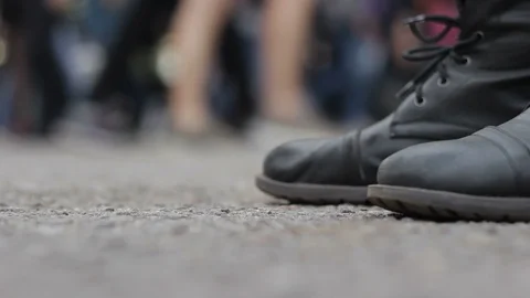 Strangers Feet Stock Videos – Royalty-Free HD & 4K Videos | Pond5