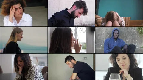 Afflicted Person Stock Footage ~ Royalty Free Stock Videos | Pond5