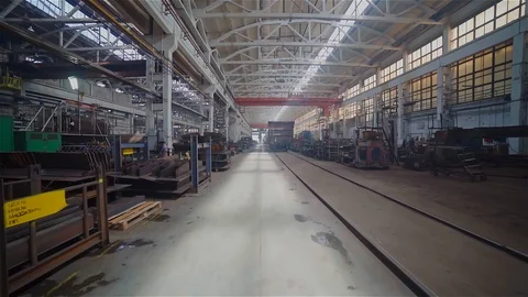 Long Hall, Corridor of Railways in Train... | Stock Video | Pond5