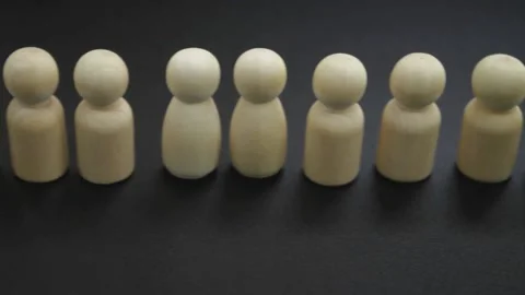 Wood People Figures Stock Videos – Royalty-Free HD & 4K Videos