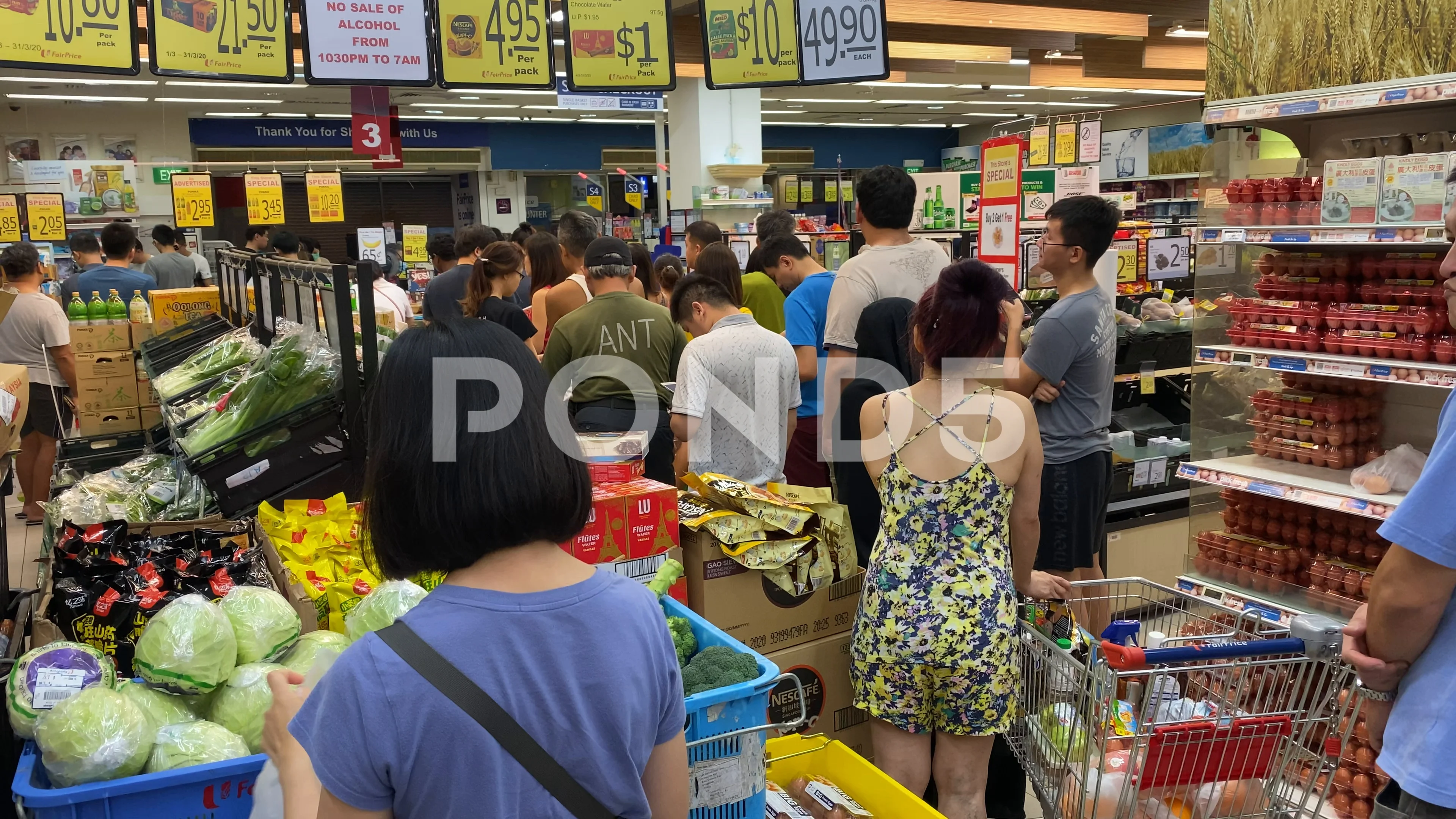 Supermarket Checkout Queue