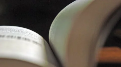 Looking through a book turning the pages... | Stock Video | Pond5