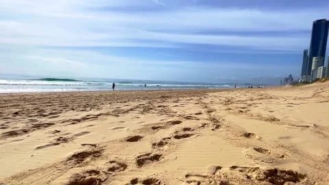 looking towards Australia's iconic Gold ... | Stock Video | Pond5