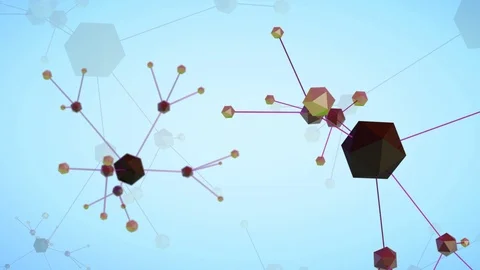 Loop 3d rendered animated science backgr... | Stock Video | Pond5