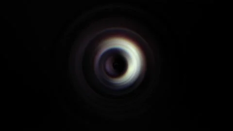 Loop abstract radial circle animation on... | Stock Video | Pond5
