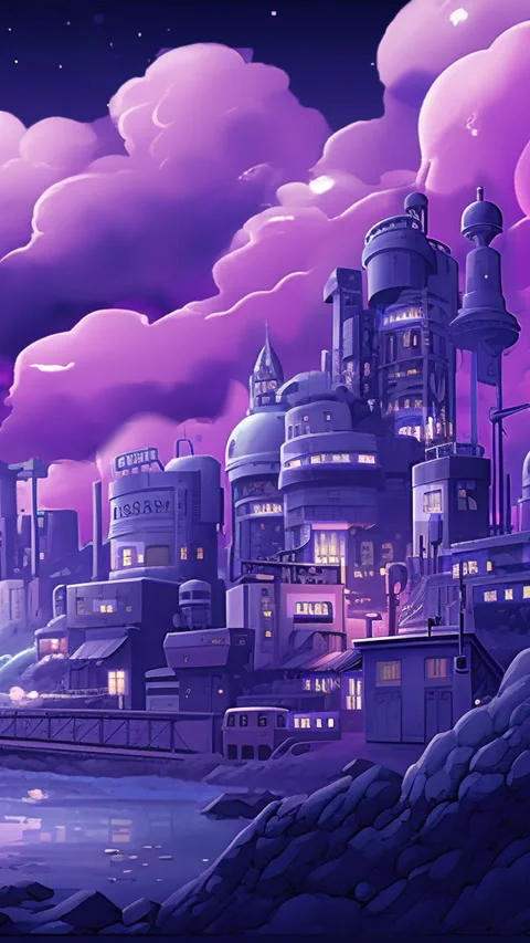 Loop animated virtual backgrounds Landsc... | Stock Video | Pond5