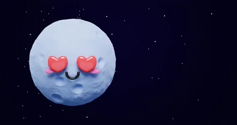 Loop animation of 3d adorable cartoon mo... | Stock Video | Pond5