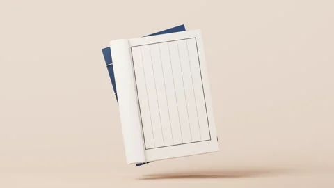 Loop animation of ancient Chinese book, ... | Stock Video | Pond5