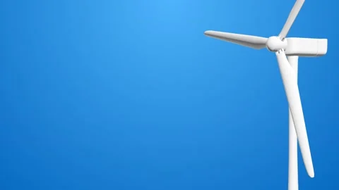 Loop Animation Background of spinning wi... | Stock Video | Pond5