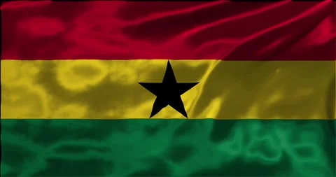 Ghana Flag Stock Video Footage | Royalty Free Ghana Flag Videos | Pond5