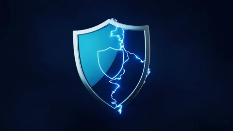 Shield Effect 2D Stock Video Footage | Royalty Free Shield Effect 2D ...