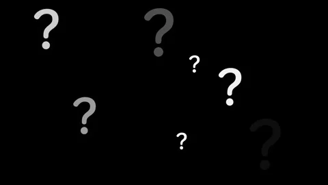 Loop animation of a lot of question mark... | Stock Video | Pond5