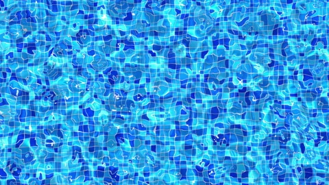Loop animation of water in a pool with c... | Stock Video | Pond5