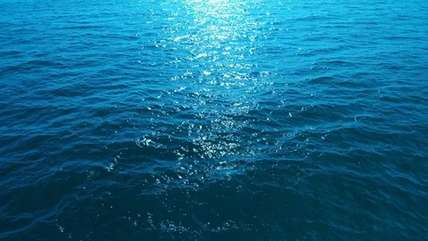 Loop Calm Ocean Waves or Lake Water Surf... | Stock Video | Pond5