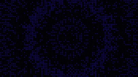 Loop Complex Geometric Pattern in ASCII ... | Stock Video | Pond5