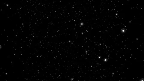Loop glow white particles motion on blac... | Stock Video | Pond5