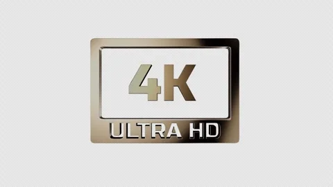 Loop Gold 4k ultra hd logo with shiny re... | Stock Video | Pond5