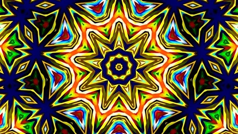 Loop of Hypnotic Sensory Meditation Visu... | Stock Video | Pond5