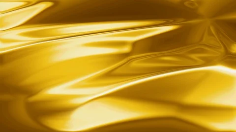 Loop. Liquid gold. Liquid metal. Visual ... | Stock Video | Pond5