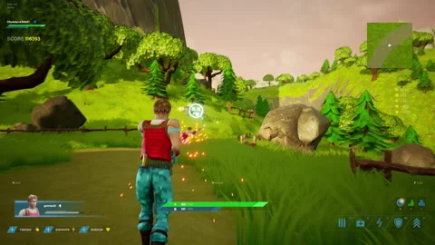 Loop Mockup 3D Shooter Multiplayer Video... | Stock Video | Pond5