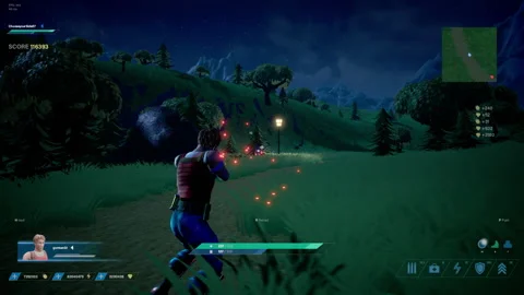 Loop Mockup 3D Shooter Multiplayer Video... | Stock Video | Pond5