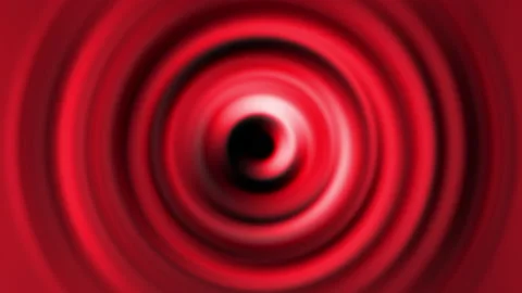 Loop red radial circle blurred animation... | Stock Video | Pond5