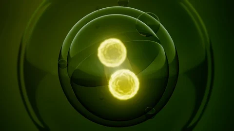 loop rotate cell division illustration | Stock Video | Pond5