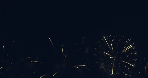 Loop seamless of real fireworks light up... | Stock Video | Pond5