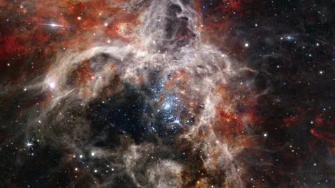 Loop Space Flight exploration travel to ... | Stock Video | Pond5