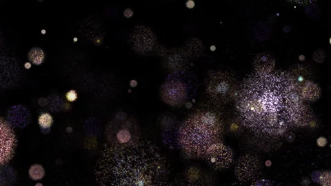 Loop spark particles falling animation o... | Stock Video | Pond5