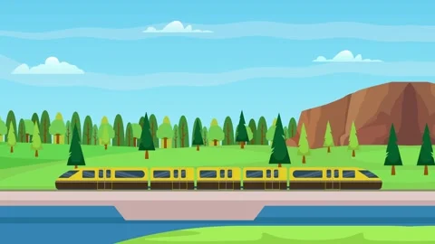 Train Loop Background Stock Videos – Royalty-Free HD & 4K Videos