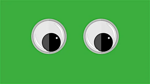 Loop video animation of a eyes moving on... | Stock Video | Pond5