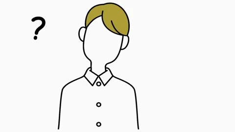 A loop video with a balloon and a questi... | Stock Video | Pond5