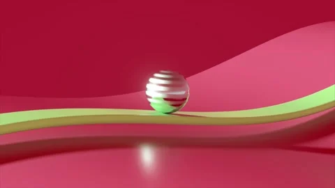A loopable 3d render animation of ball s... | Stock Video | Pond5