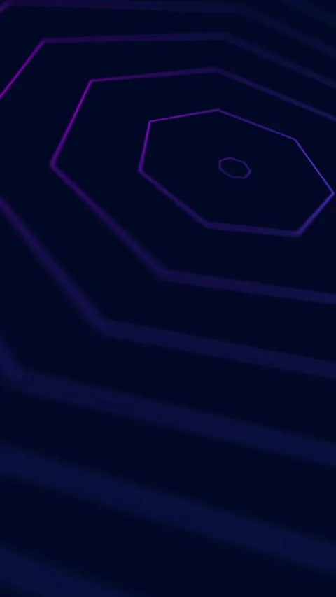 Loopable abstract digital dark neon poly... | Stock Video | Pond5