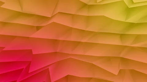 Loopable Abstract Yellow Low Poly 3D sur... | Stock Video | Pond5