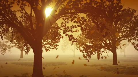 Loopable Animated Background Four Season... | Stock Video | Pond5
