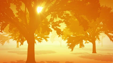 Loopable Animated Background Four Season... | Stock Video | Pond5