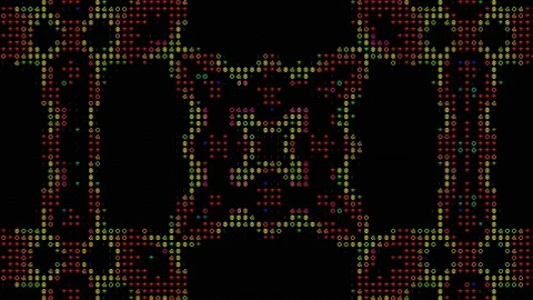 Loopable ASCII Complex Geometric Pattern... | Stock Video | Pond5